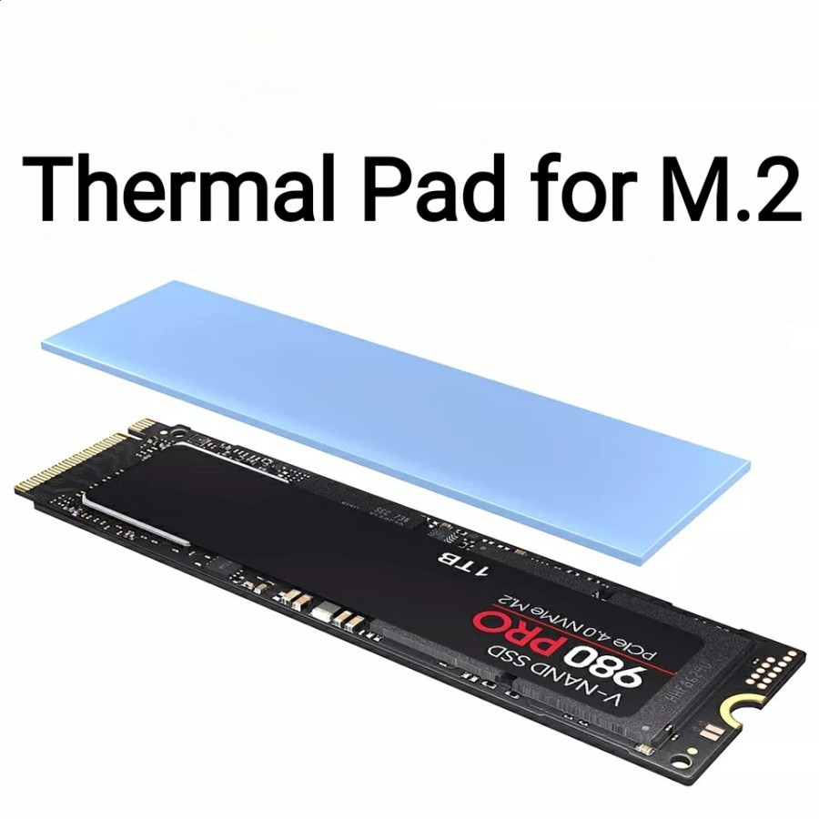 Jual Thermal Pad For M.2 SSD NGFF NVME and SATA Cooling Pendingin PC ...