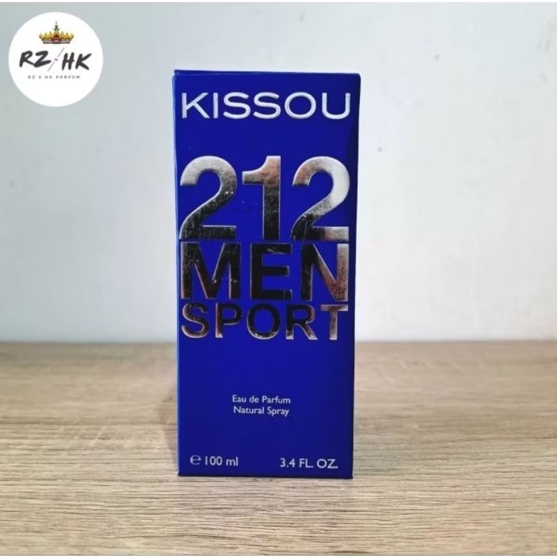 Jual Parfum Pria Kissou 212 Men Sport EDP Original | Shopee Indonesia