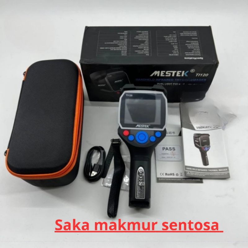 Jual Thermal Camera 3.5" Mestek TI120 Kamera Termal Infrared Ti-120 Imager | Shopee Indonesia