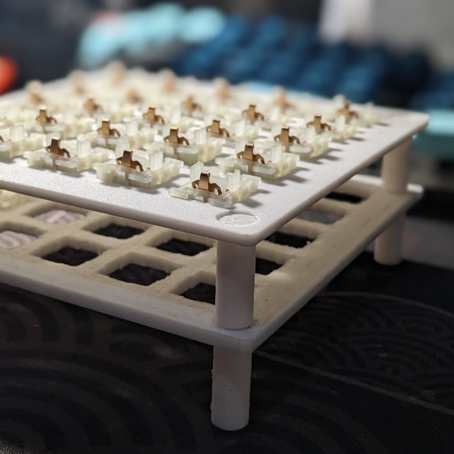 Jual Lube Station Switch Mechanical Keyboard MX Choc Stacked Tempat ...