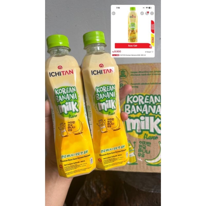 Jual Ichitan Korean Banana Milk 300ml | Shopee Indonesia