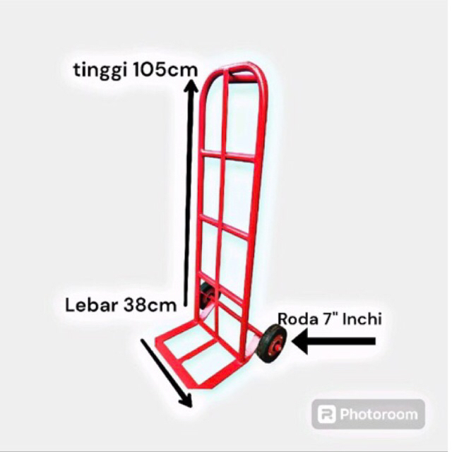 Jual troli - troli barang - troli barang roda 2 - troli besi | Shopee ...