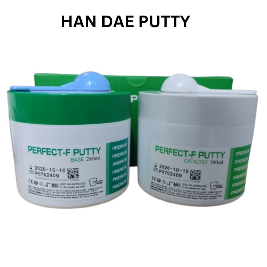 Jual PUTTY Double impression perfect Bahan Cetak gigi Base 350gr ...
