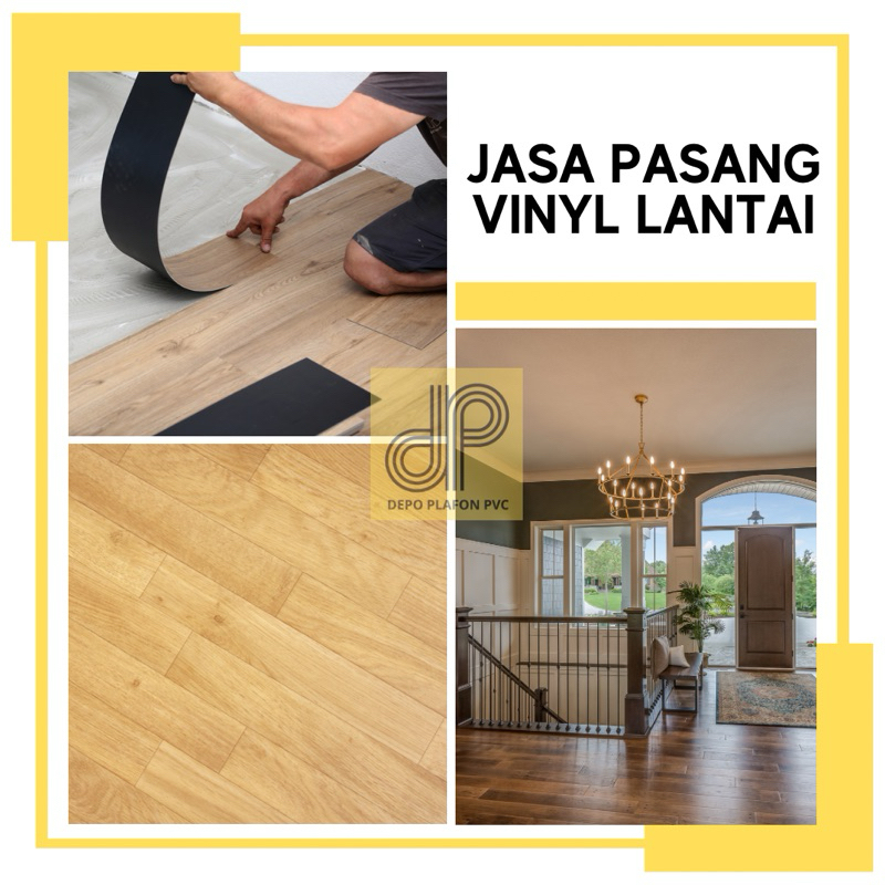 Jual PAKET JASA PASANG VYNIL LANTAI FLOORING JAWA TIMUR SURABAYA GRESIK ...