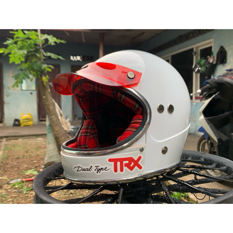 Jual HELM TRX CUSTOM | Shopee Indonesia