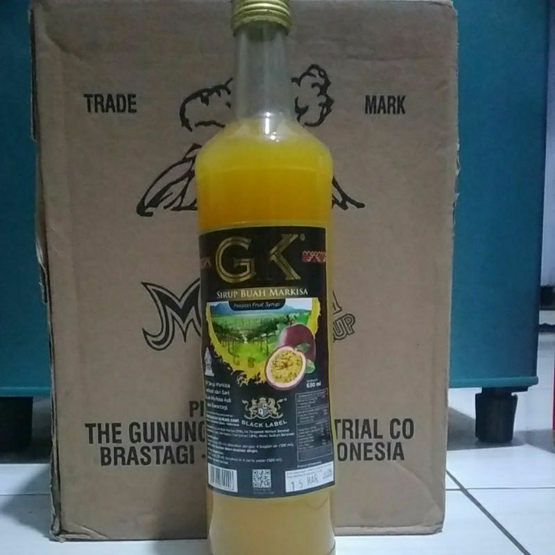 Jual Gk Sirup Buah Markisa Asli 630 Ml | Shopee Indonesia
