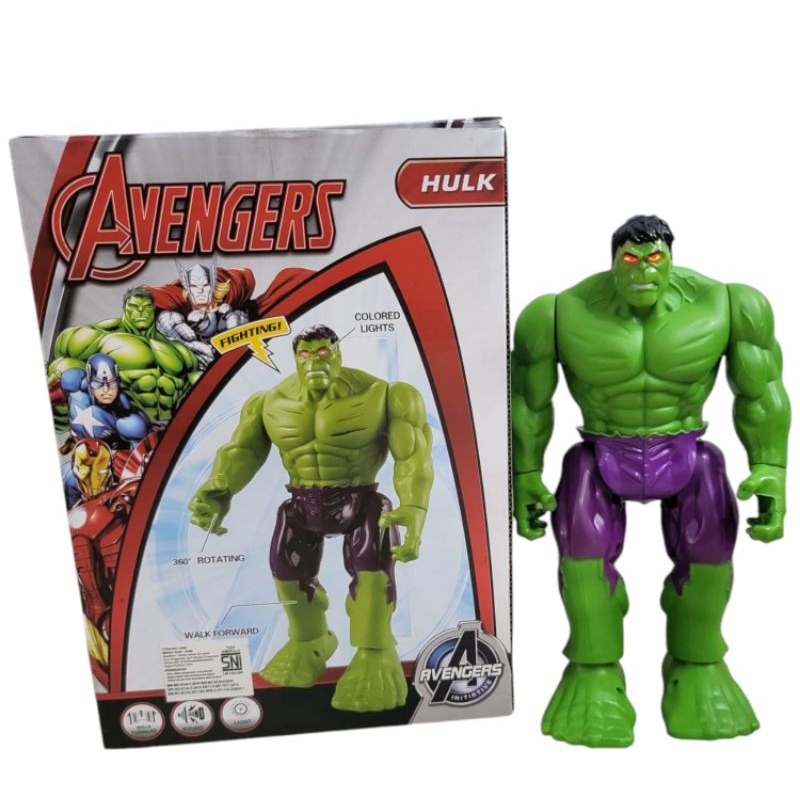 Jual MAINAN {BARANG INFOR} ROBOT SUPERHEROES AVENGERS HULK DAN THANOS ...