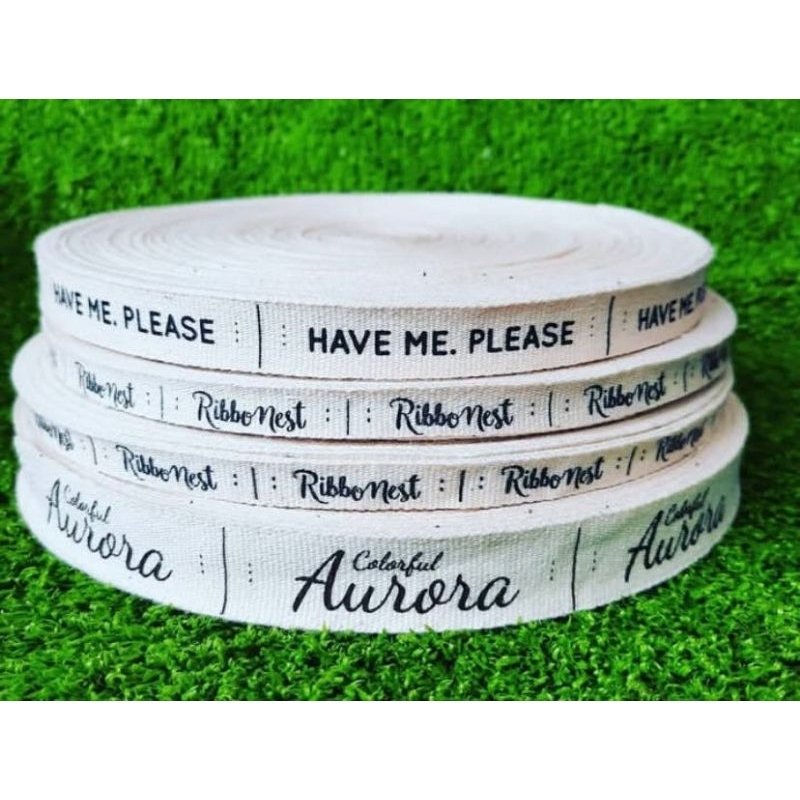 Jual (15 meter) LABEL PITERBAN LOCAL LABEL,pakaian,label jilbab, label ...