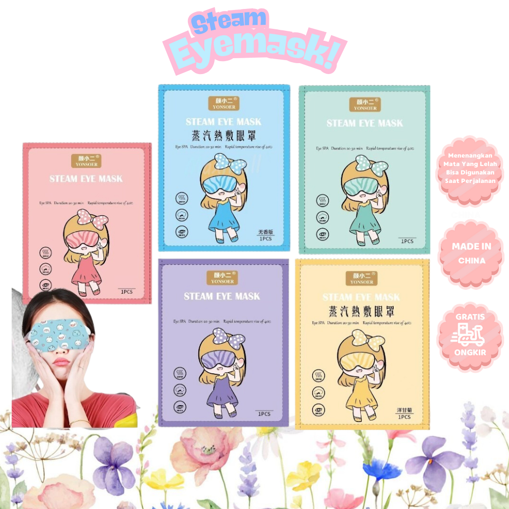 Jual YONSOER Steam Eye Mask / Eye Steam Heat Pack / Masker Mata ...