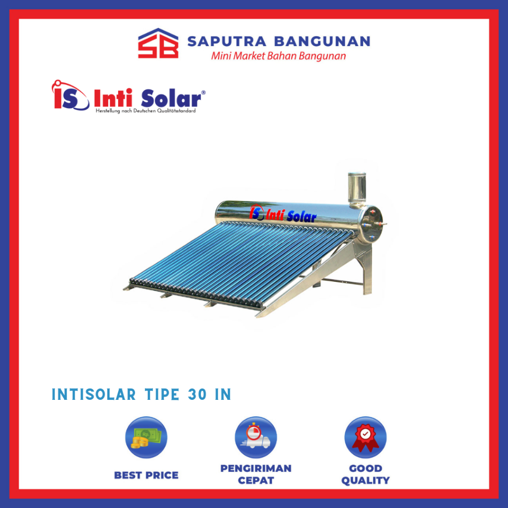 Jual INTISOLAR WH 30 IN FULL STAINLESS (300L) | Shopee Indonesia