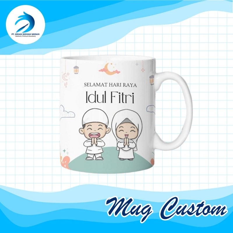 Jual Cetak Mug Keramik Custom 325Ml / Mug custom / Mug ultah | Shopee ...