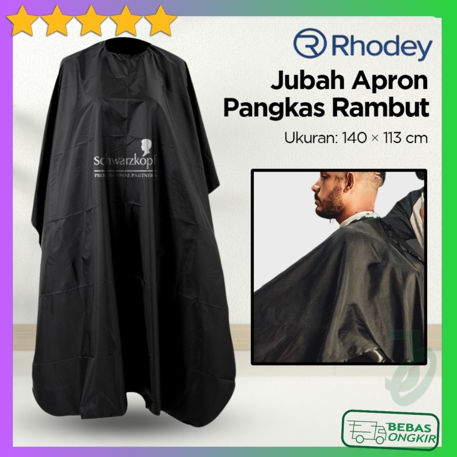 Jual Kain Cape Barbershop Kip Potong Rambut Salon Nylon Rhodey B03 ...