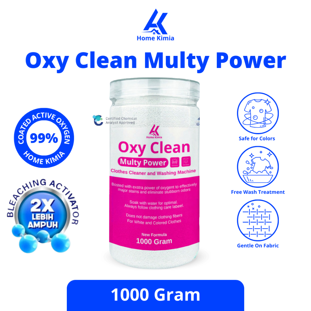 Jual Home Kimia Oxy Clean Multy Power Clothes Cleaner & Washing Machine ...