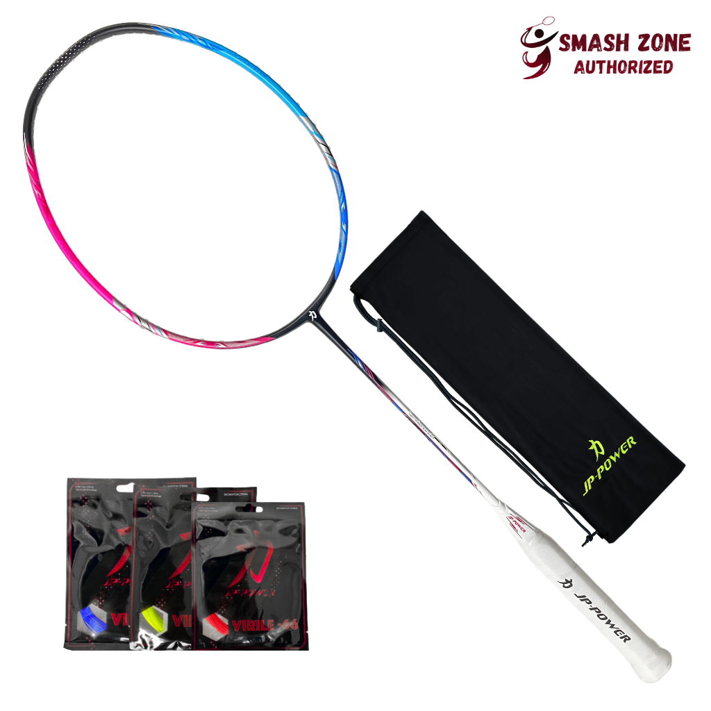 Jual Raket Badminton JP Power Hybrid 8000 Original 5U 35 LBS Halbertec ...