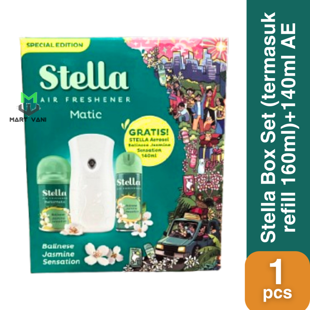 Jual STELLA MATIC ALAT BOX SET SPECIAL EDITION - TINGGAL PAKAI (Sudah termasuk Refill 160ml dan ...