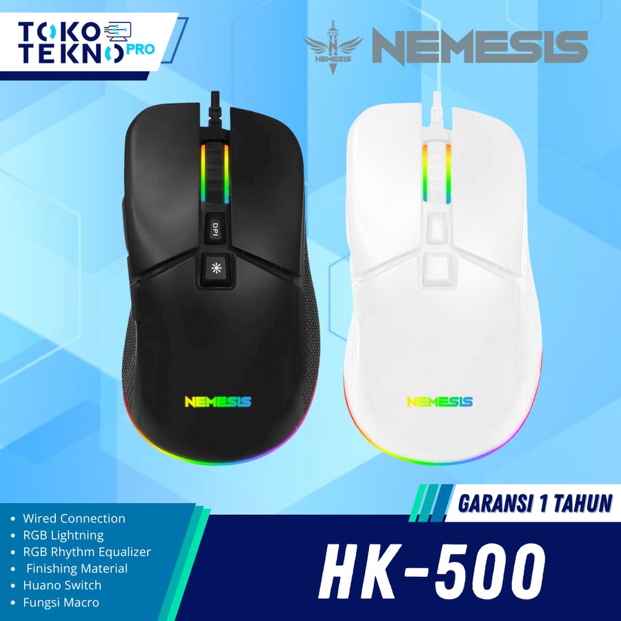 Jual NYK Nemesis HK500 / HK-500 Mouse Gaming Macro With Software ...