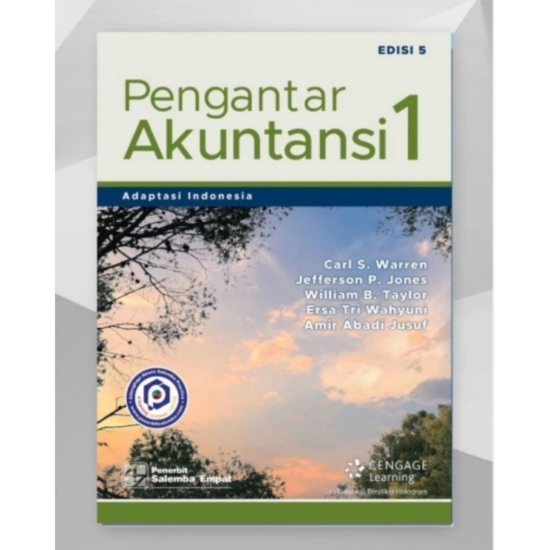 Jual Buku Pengantar Akuntansi 1 Adaptasi Indonesia Edisi 5Pengarang : Carl S. Warren | Shopee ...