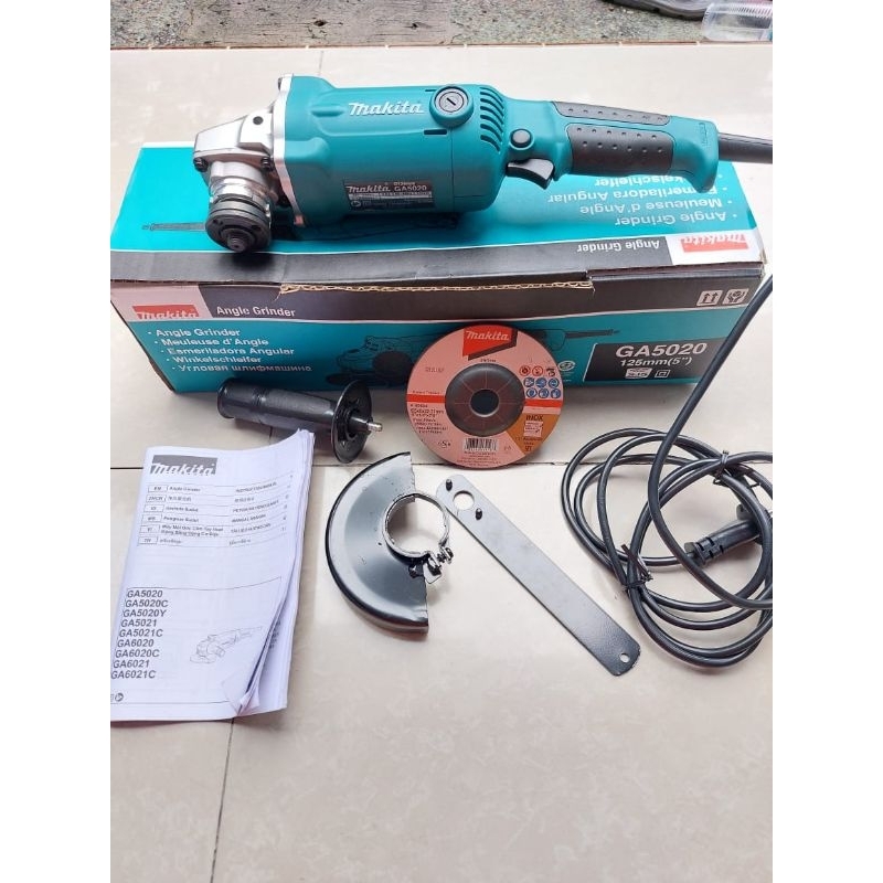 Jual MAKITA GA5020 mesin gerinda gurinda tangan 5" GA 5020 angle ...