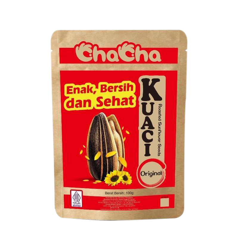 Jual ChaCha Kuaci Biji Bunga Matahari Pouch 100gr | Shopee Indonesia