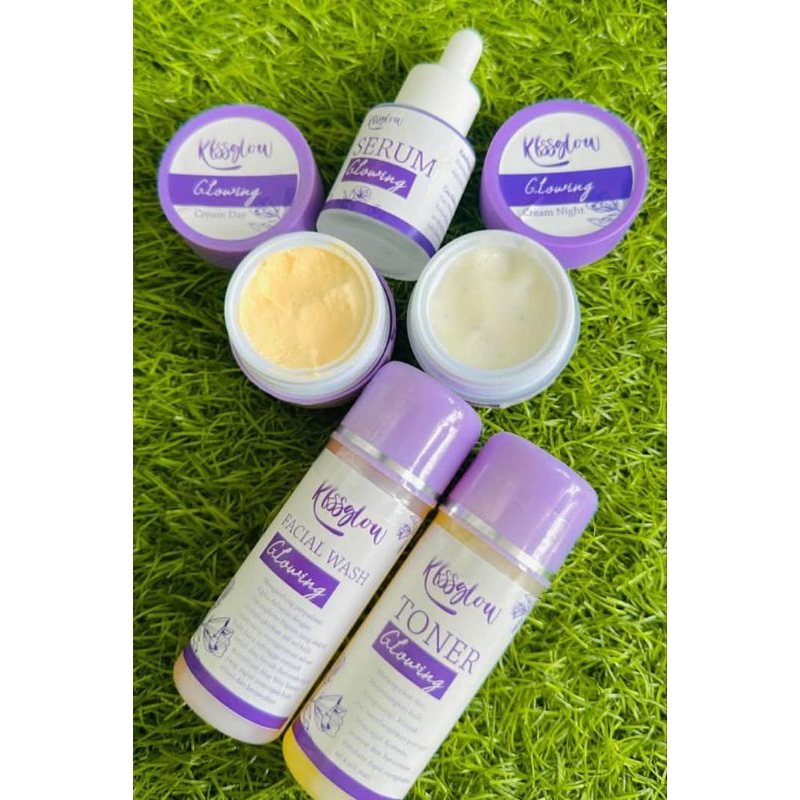 Jual ( Cod ) Kfss Glow Skincare + Serum 5in1 Original Bpom | Shopee ...