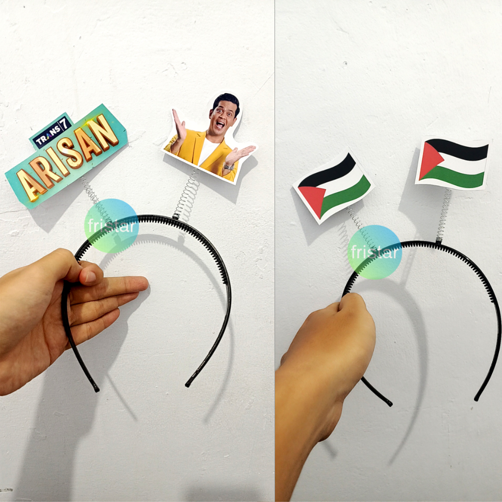 Jual Bando custom foto muka wajah kpop korea tulisan tuing lucu tulisan ...