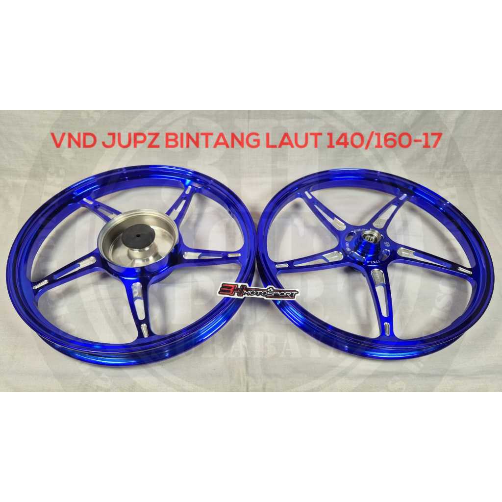 Jual VELG VND JUPITER Z BINTANG LAUT 140 160 17 BIRU MERAH OREN PINK ...