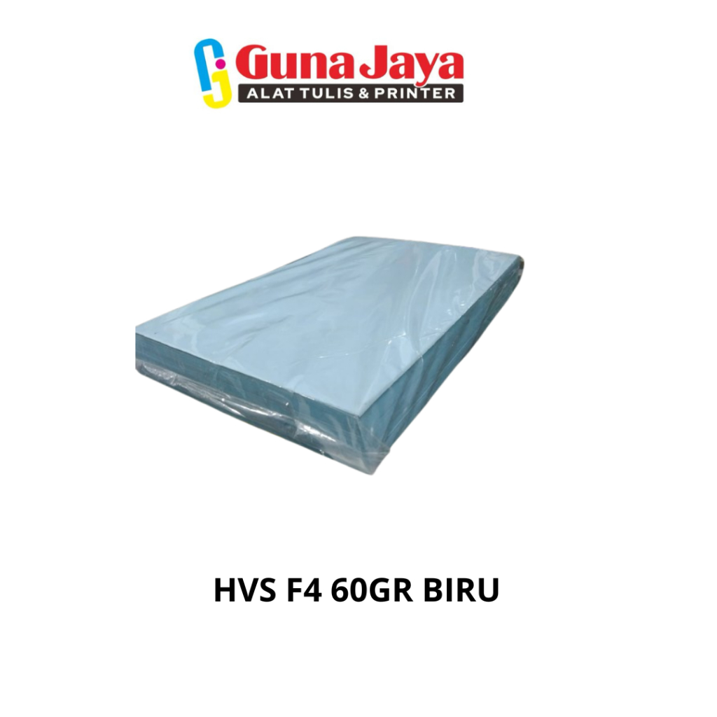 Jual HVS F4 60GR BIRU - KERTAS HVS WARNA BIRU | Shopee Indonesia