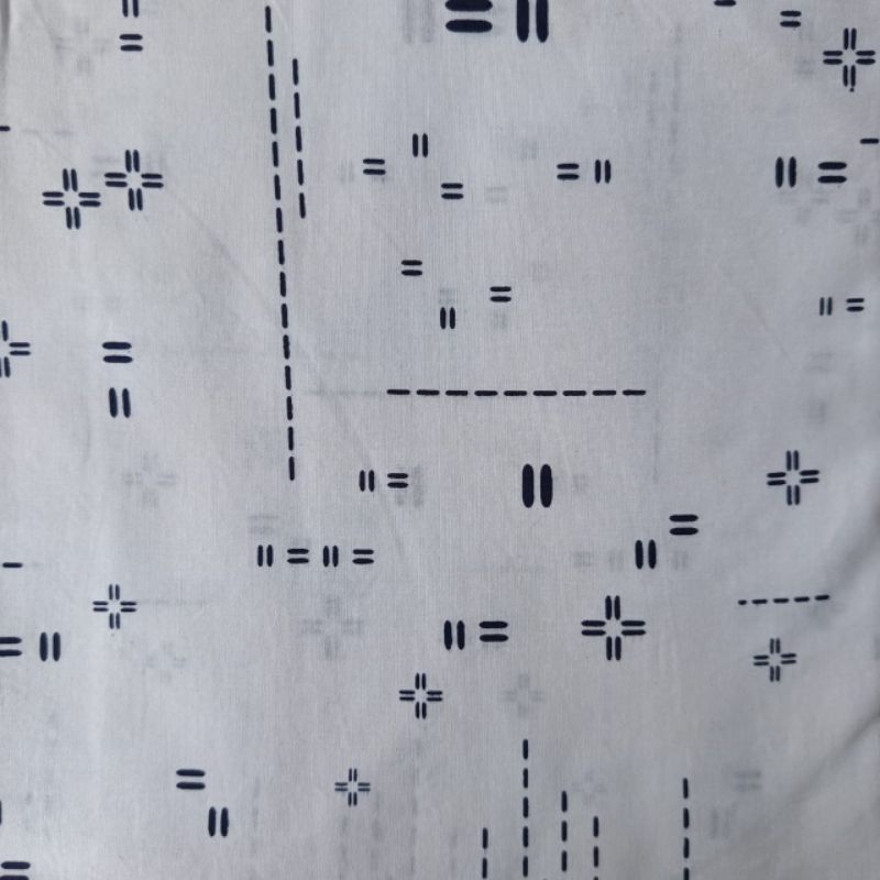 Jual Kain Batik Premium Motif Sashiko Garis | Nurzaman Batik | Shopee ...