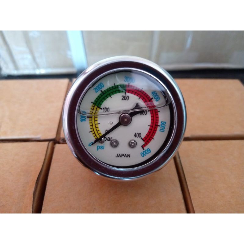 Jual Manometer Besar 6000psi, Manometer Besar Japan, Sparepart Pompa ...