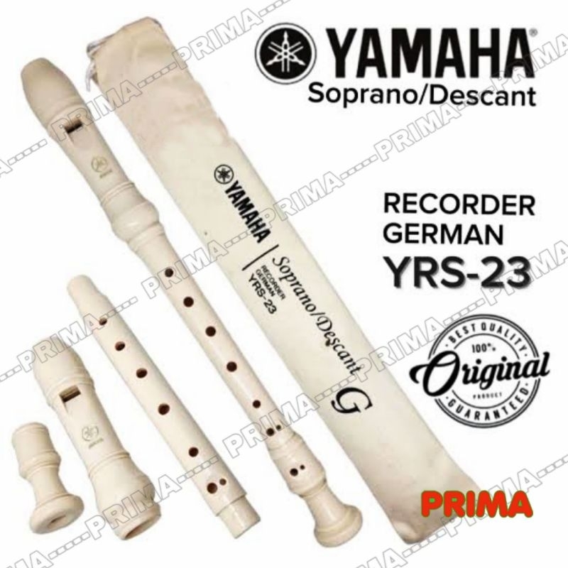 Jual SERULING / FLUTE YAMAHA SOPRANO/DESCANT ORIGINAL | Shopee Indonesia