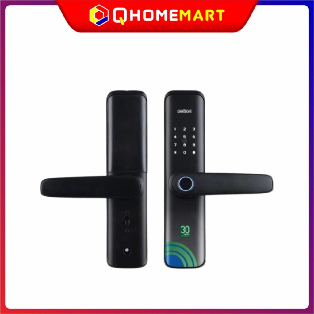 Jual Handle pintu digital smart lock dekkson EL T30th black edition ...
