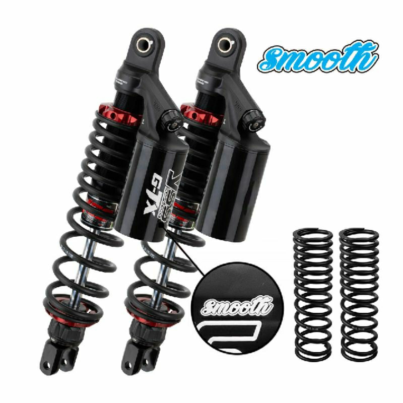 Jual YSS Twin Shock G-TX Smooth Black Series TG302-350TRC For X-Max | Shopee Indonesia