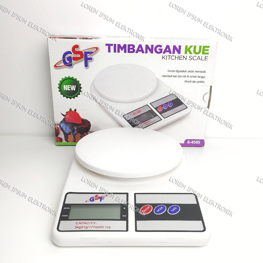 Jual TIMBANGAN KUE DIGITAL 5KG GSF G-4505 | Shopee Indonesia