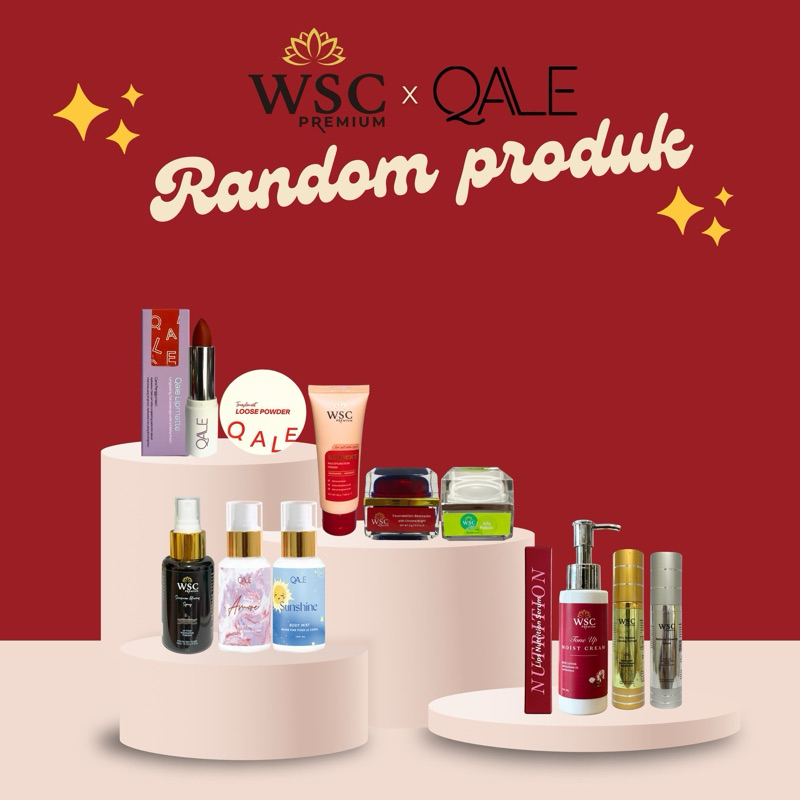 Jual [WSC PREMIUM ] PROMO PRODUK RANDOM WSCPREMIUM QALE COSMETICS ...