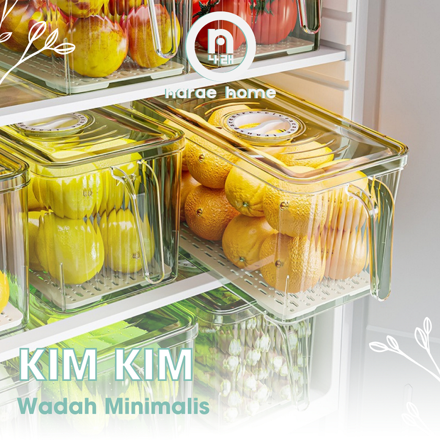 Jual NARAE - KIM KIM Wadah Kulkas Daging Serbaguna Kotak Penyimpanan ...