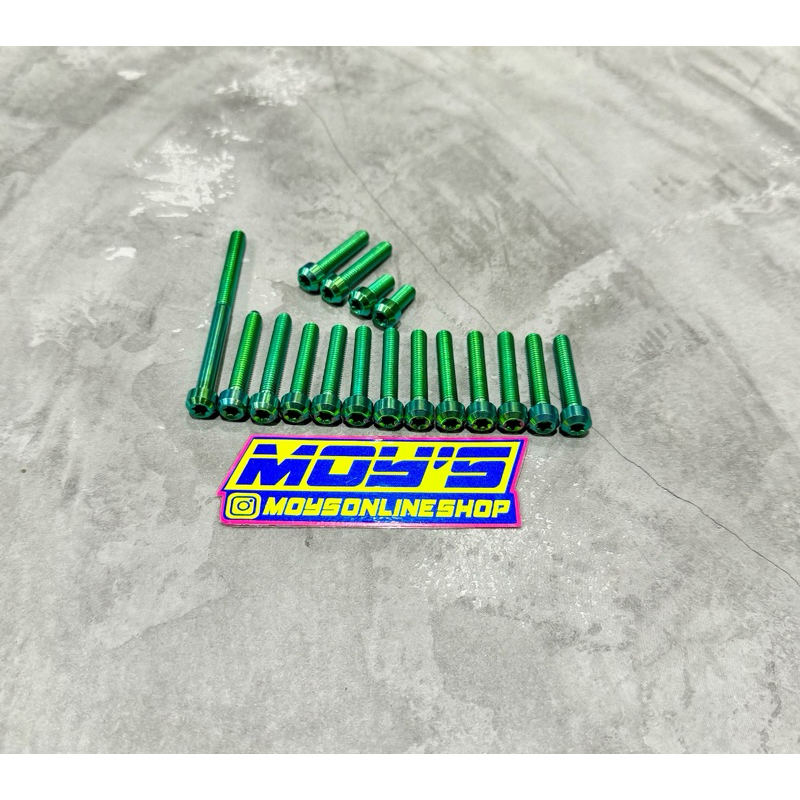 Jual BAUT CVT TITANIUM VARIO 110 BEAT SCOOPY FI/ESP GENIO BEAT DELUX GR5 ORIGINAL ISI 17 PCS ...