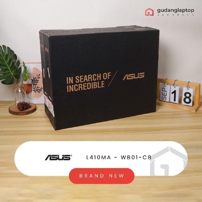 Jual NEW ASUS L410MA - WB01 - CB Garansi 1th N4020 4GB/256GB+64GB ...