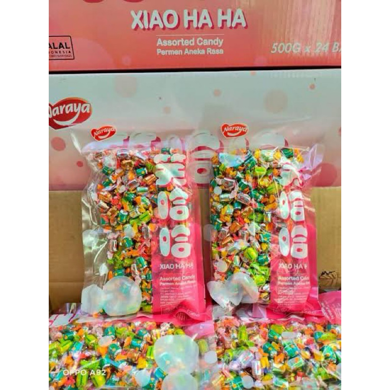 Jual PERMEN XIAO HA HA NARAYA ASSORTED CANDY 500GR | Shopee Indonesia