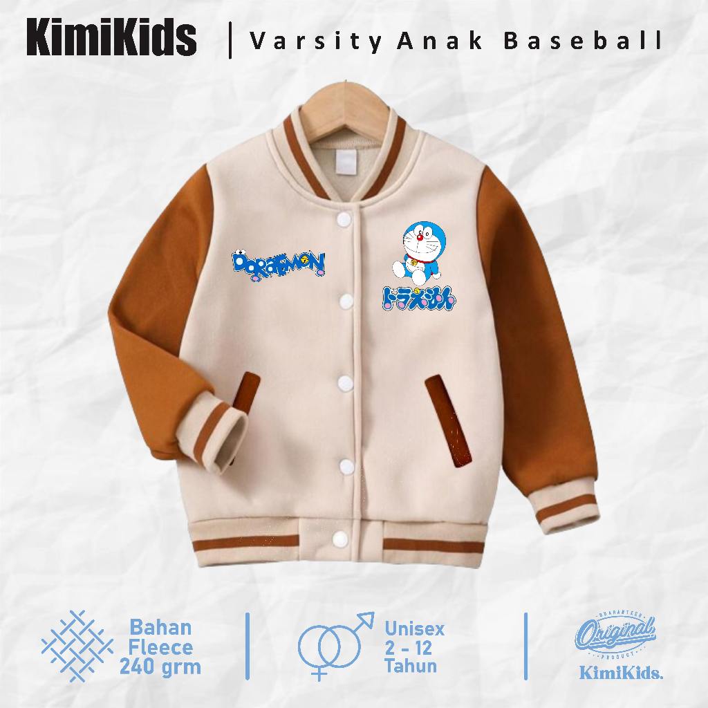 Jual KimiKids | Jaket Varsity Anak Inisial K Laki Laki Perempuan Umur 2 ...