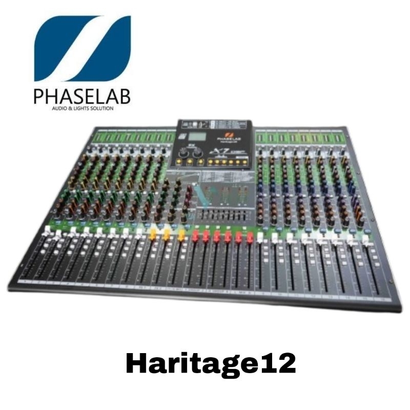 Jual Mixer Phaselab 12Ch Haritage12 / Phase lab haritage 12 | Shopee ...