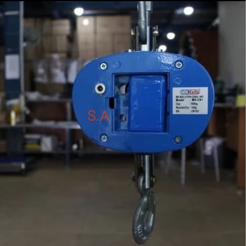 Jual timbangan gantung MK CS1/crane scale 150kg & 300kg,1ton(S.A) | Shopee Indonesia