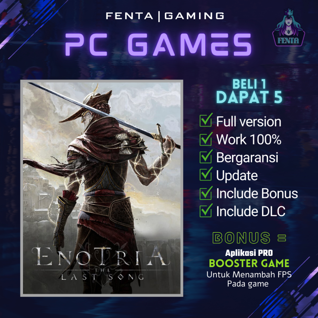 Jual ENOTRIA THE LAST SONG - GAME PC - GAME LAPTOP | Shopee Indonesia