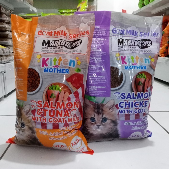 Jual Markotops Kitten & Mother 800gr | makanan kucing kitten goat milk ...