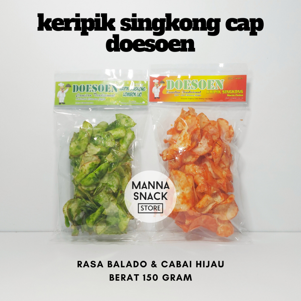 Jual Manna Snack - Keripik Singkong Doesoen Oleh-oleh Khas Jogja ...