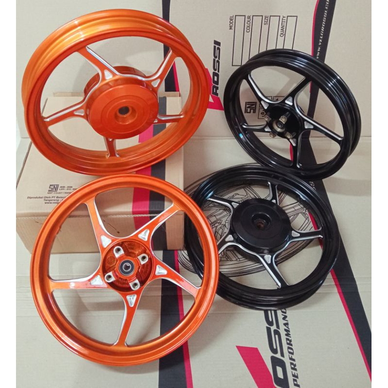 Jual VELG PELAK RACING V ROSSI SPRINT PRIME AK55 RINH 14 BEAT KARBU ...