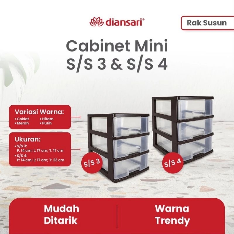 Jual Laci Mini/ Laci Kabinet/ Kabinet Kecil/ Laci Diansari Serbaguna ...