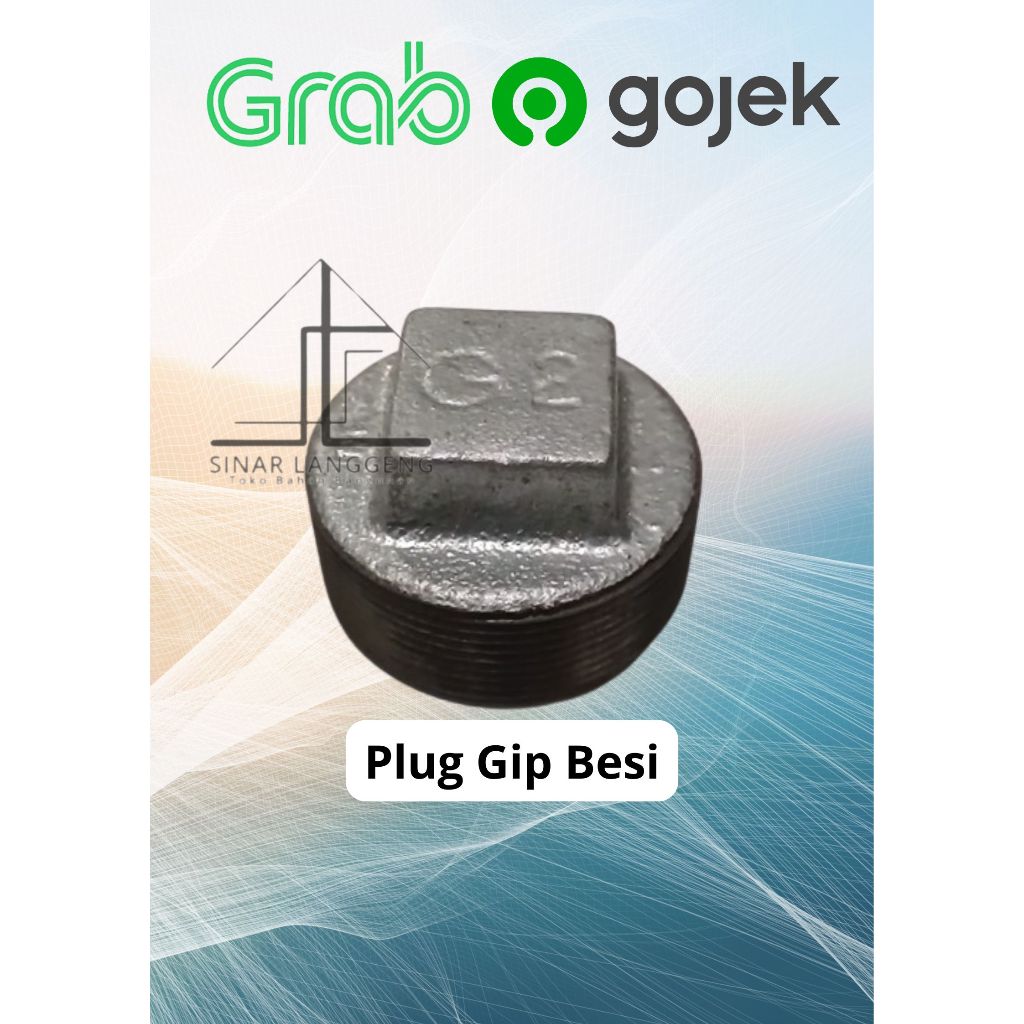 Jual PLUG ( GIP ) BESI 11/4" G BRAND TUTUP / DOP PIPA DRAT LUAR 1 1/4 ...