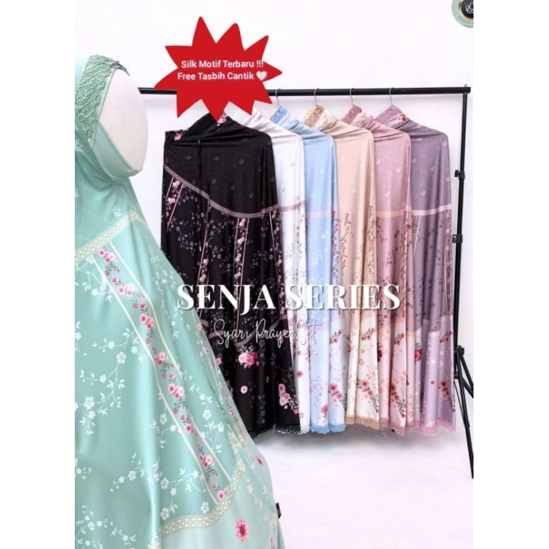 Jual [Free Gift] Royale Premium ORI Mukena Sajadah Silky Senja Lembut ...