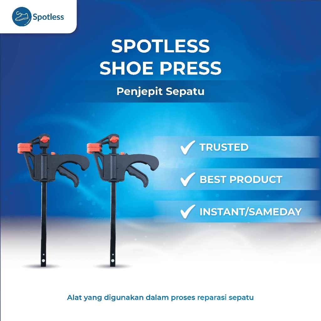 Jual Spotless Alat Press Penjepit Lem Sepatu Serbaguna | Shopee Indonesia