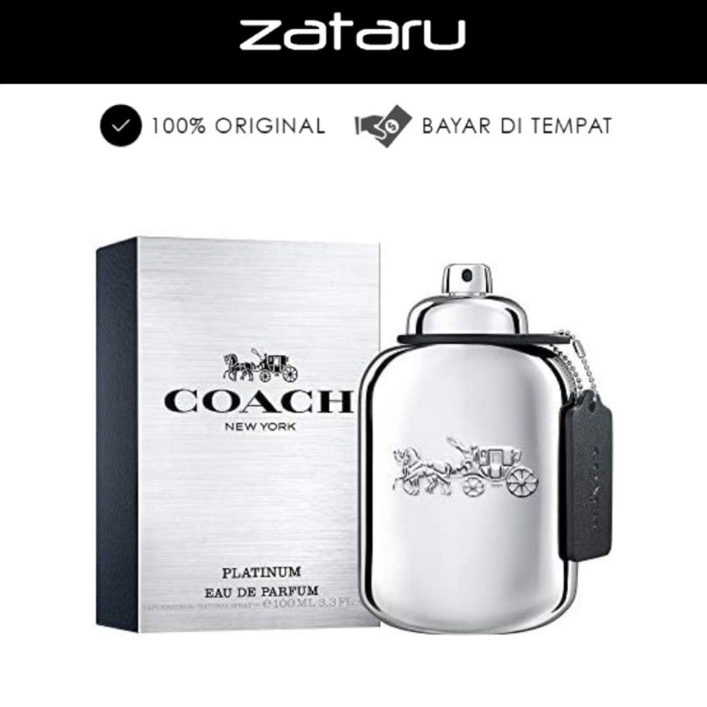 Jual Coach Platinum Man EDP - 100 ML | Shopee Indonesia